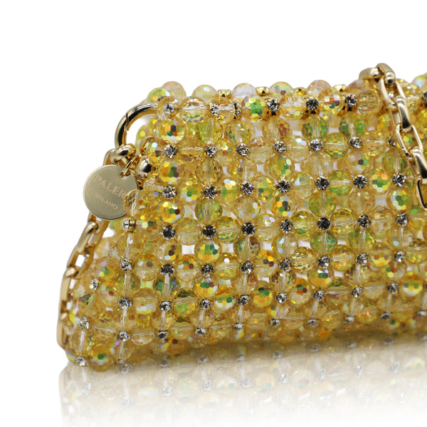 Mirage Crystal Pouch- Gold – Michelle Farmer